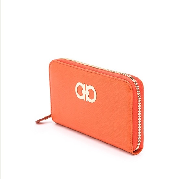 Salvatore Ferragamo | Bags | Ferragamo Zip Wallet | Poshmark